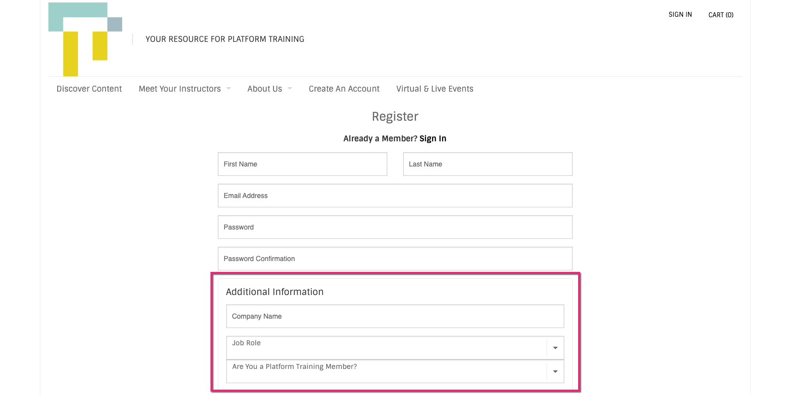 Using Custom Learner Fields – Thought Industries