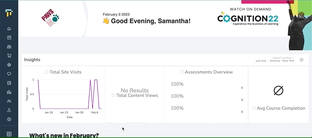 Using Smart Widgets in Layouts and Pages – Thought Industries