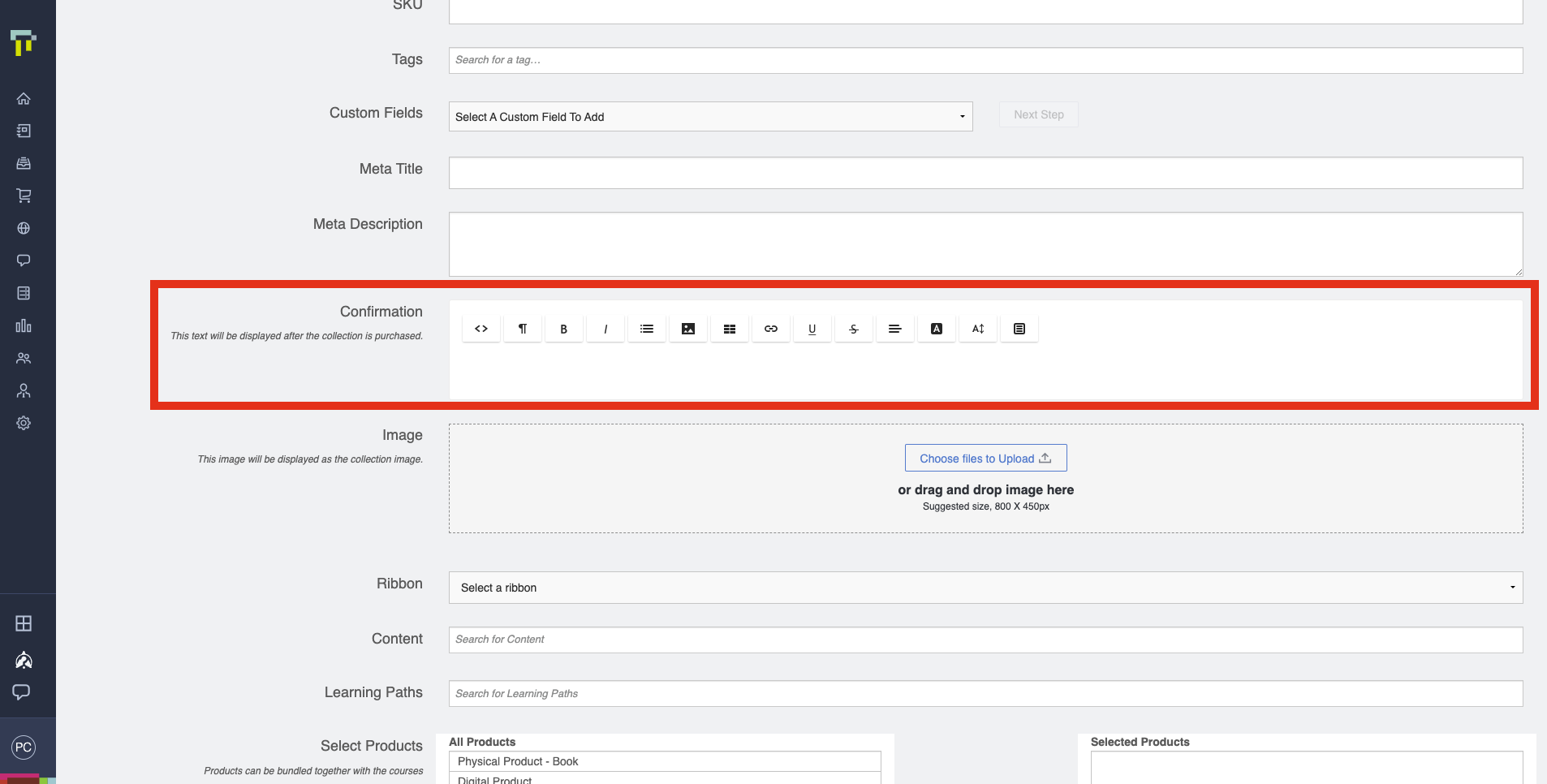 Customizing Paywall Terms And Confirmation Information Thought Industries 