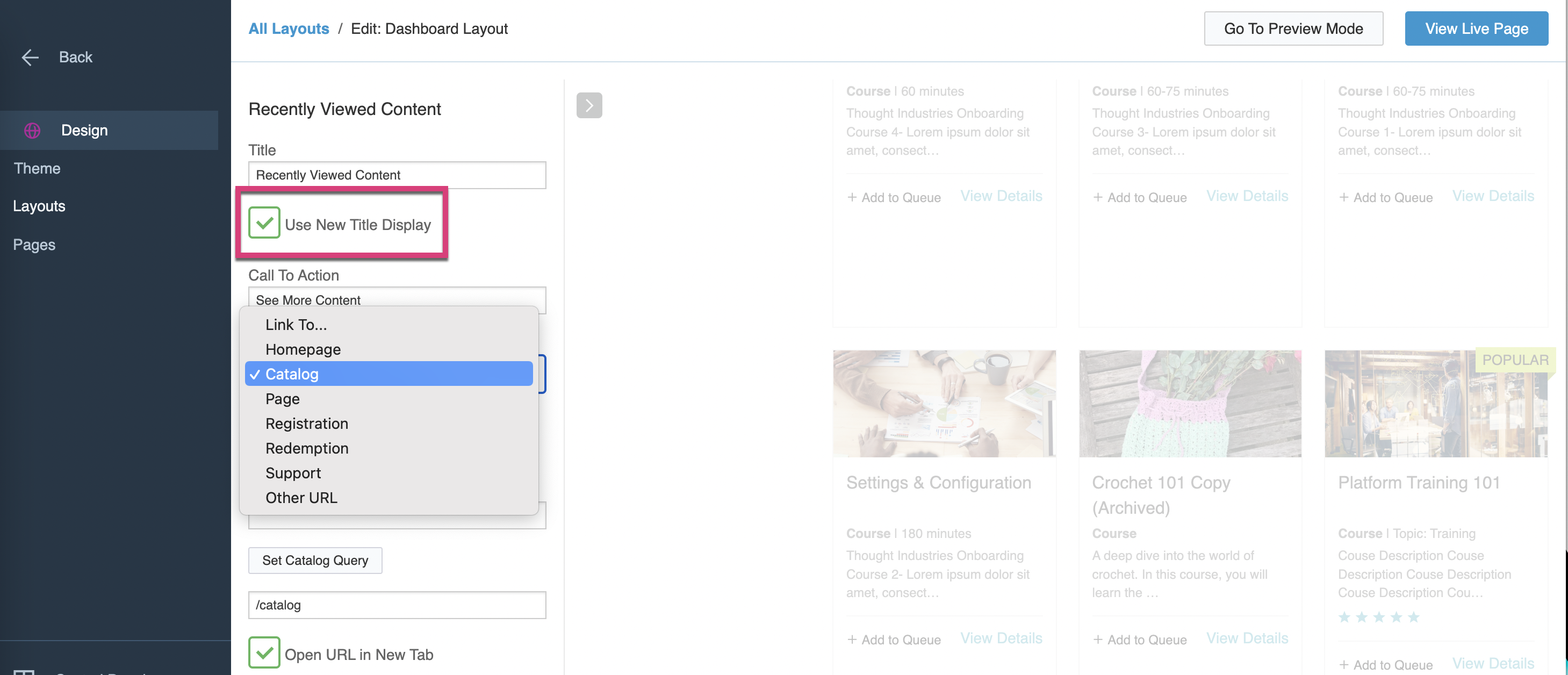 Recently Viewed Content – Thought Industries