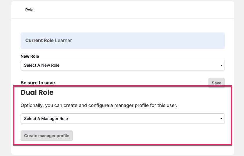 Configuring & Using a Manager-Learner Dual Role – Thought Industries