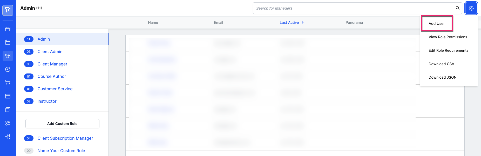 Managing Admin Users – Thought Industries