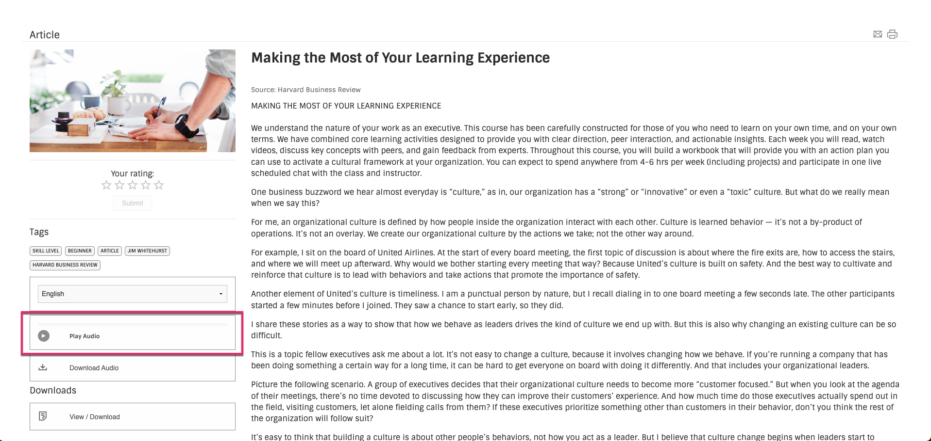 Adding Audio Narration to Your Content – Thought Industries