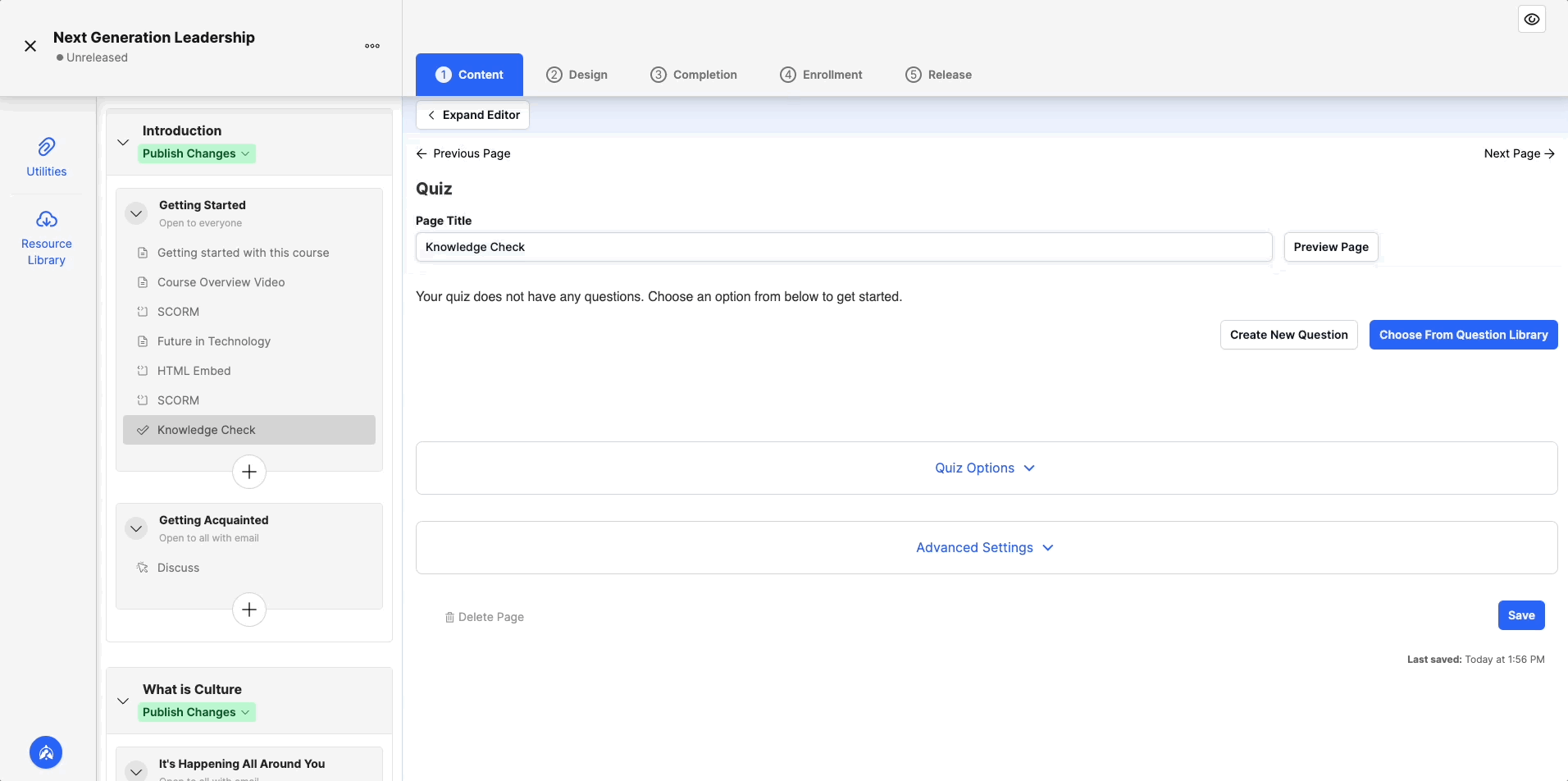 Creating and Using a Question Library – Thought Industries