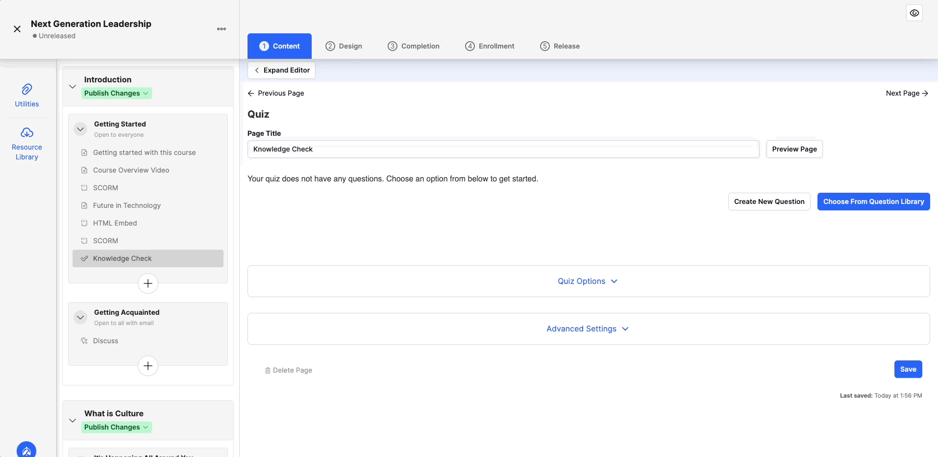 Creating and Using a Question Library – Thought Industries