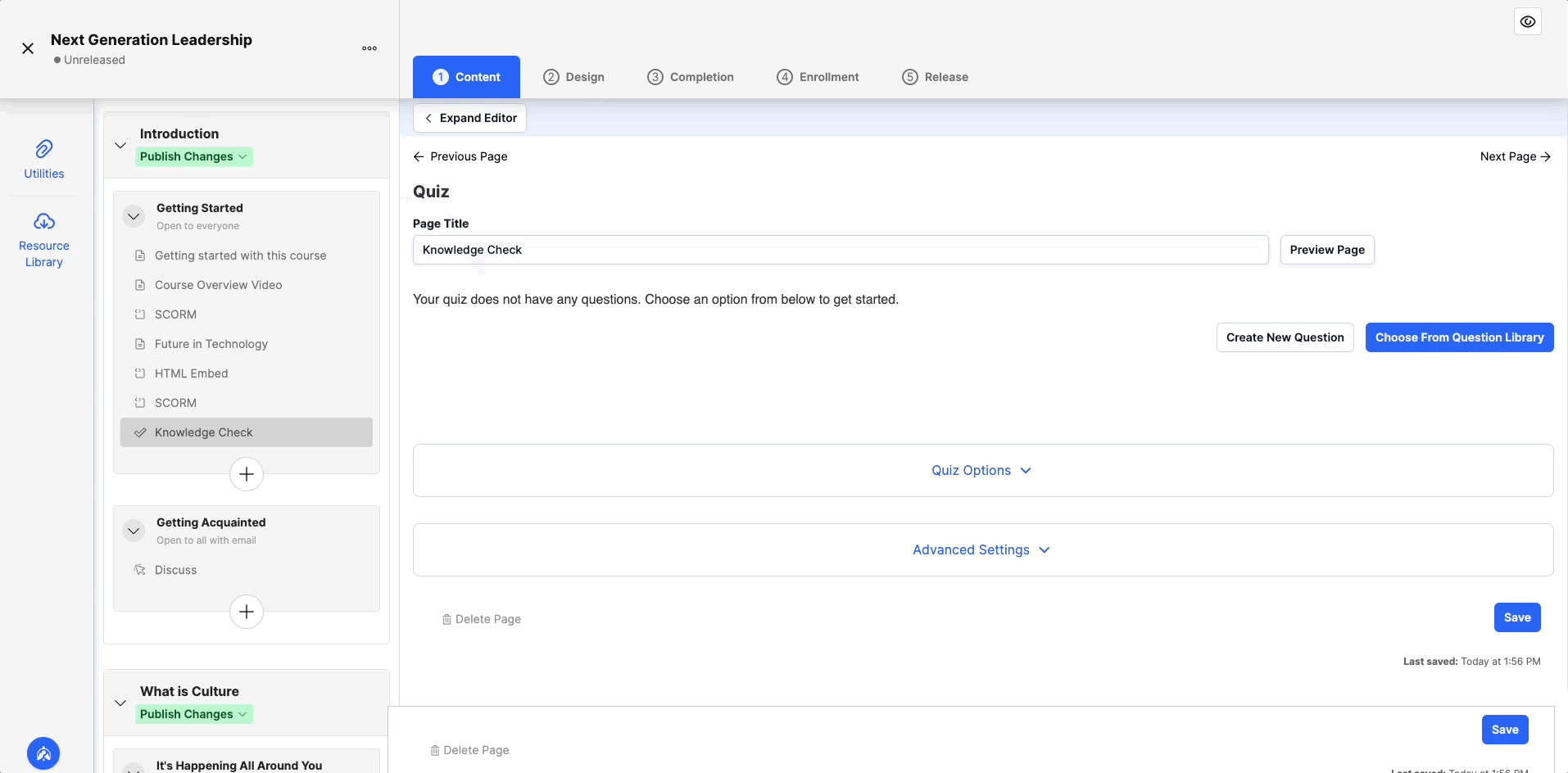 Creating and Using a Question Library – Thought Industries