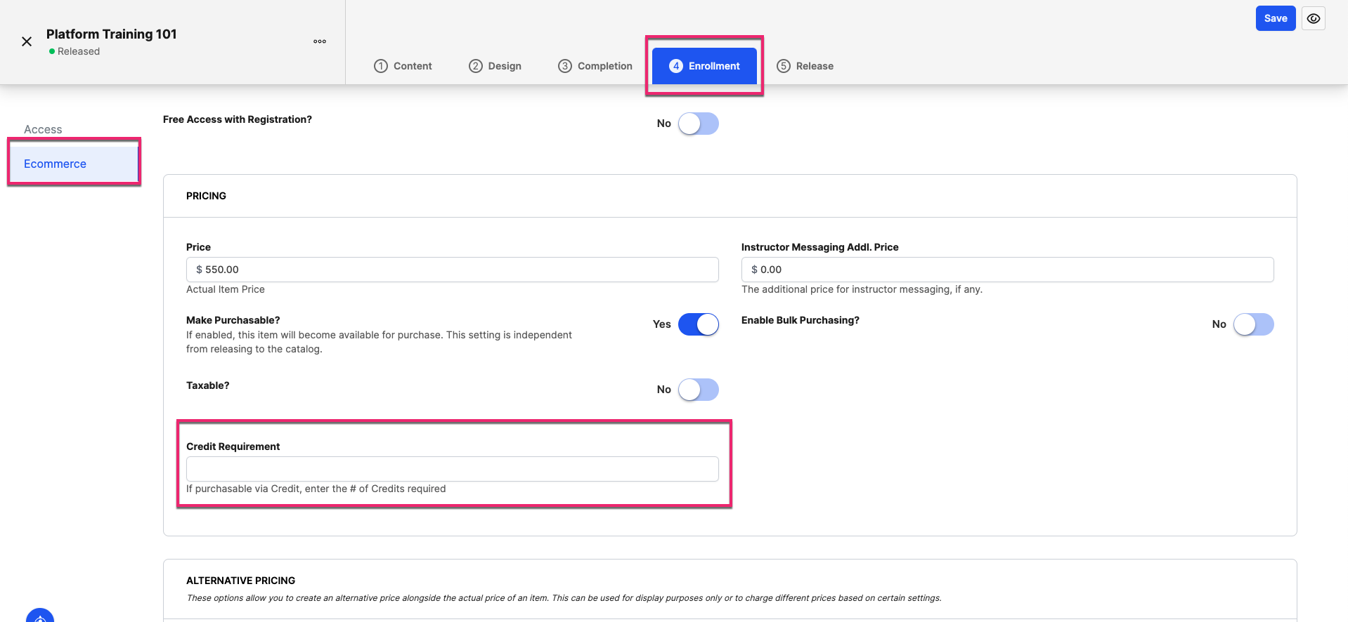 Training Credits – Thought Industries