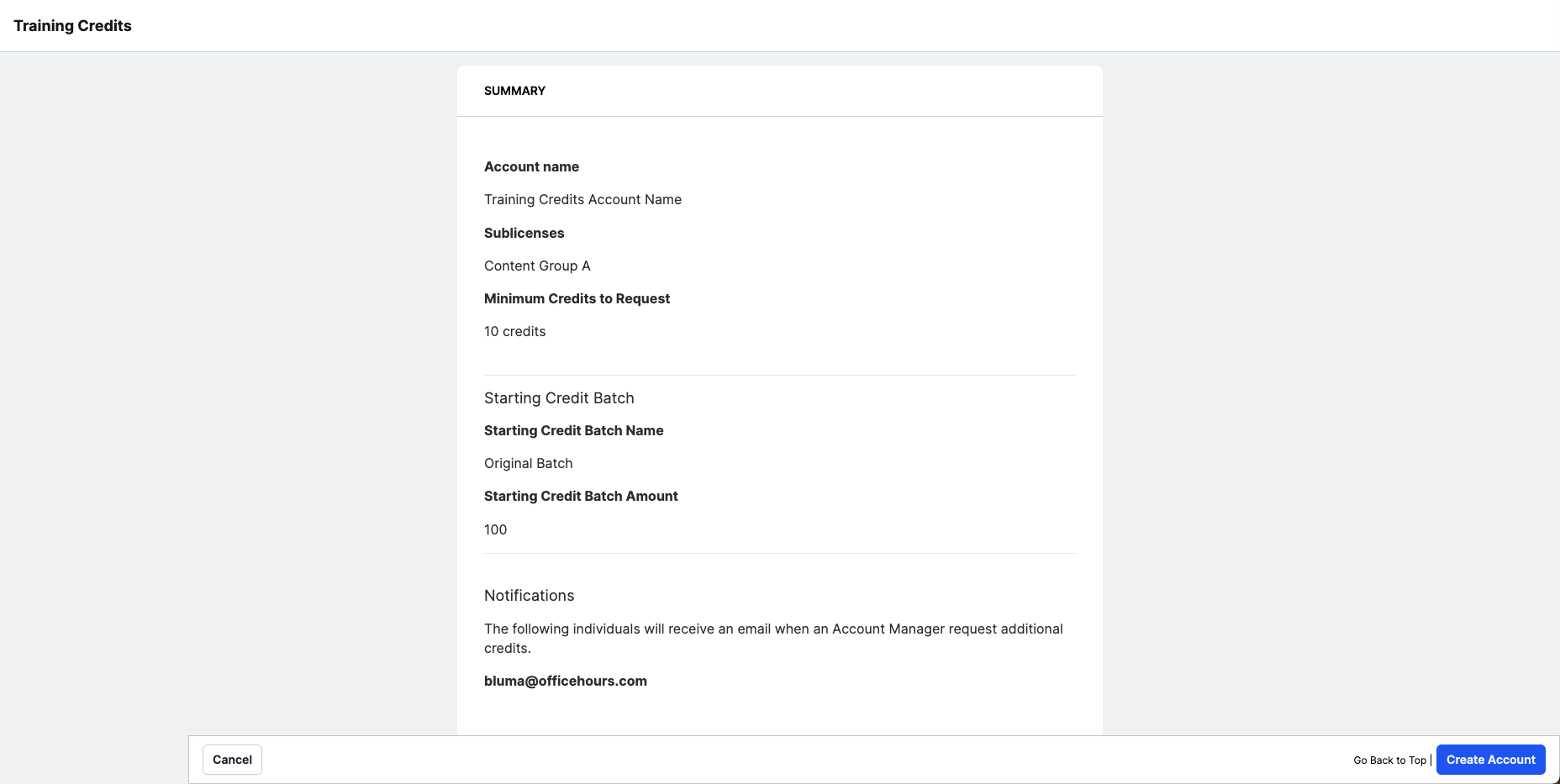 Training Credits – Thought Industries