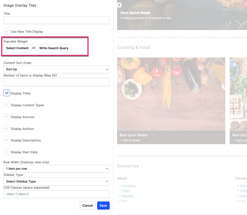 Image Overlay Tiles Widget – Thought Industries