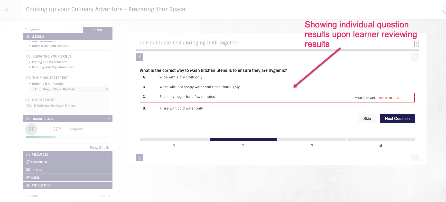 Creating a Test Page – Thought Industries