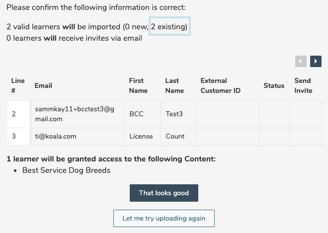 Updating Existing Learners in Bulk – Thought Industries