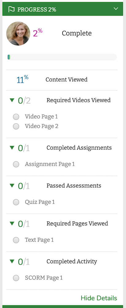 Setting Up Completion Criteria – Thought Industries